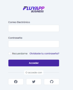 ¿Como iniciar sesión en Fluyapp Business? – Fluyapp Business