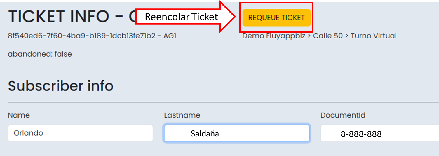 Módulo de tickets – Fluyapp Business